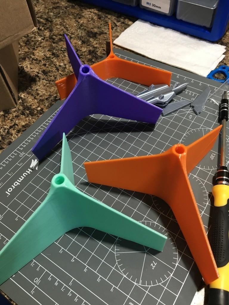 Free STL file Lawn Dart Fins with Fusion360 files・3D printing model to ...