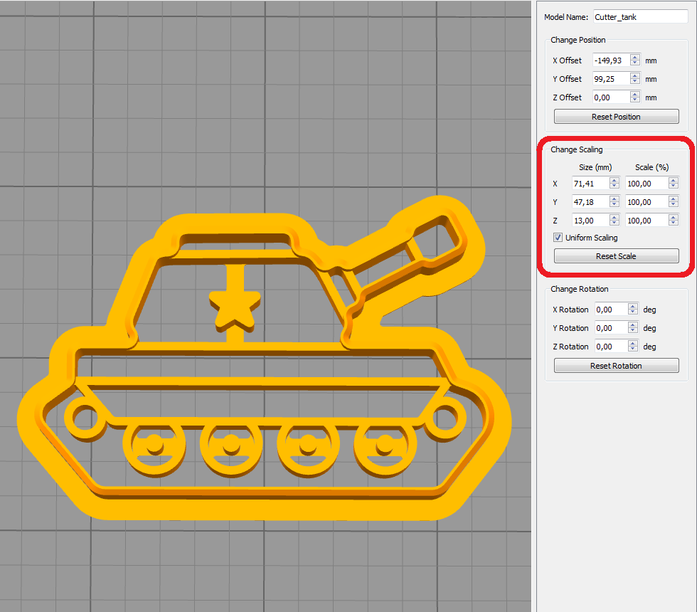 STL file Forms for cookies and gingerbread Tank・Template to download ...