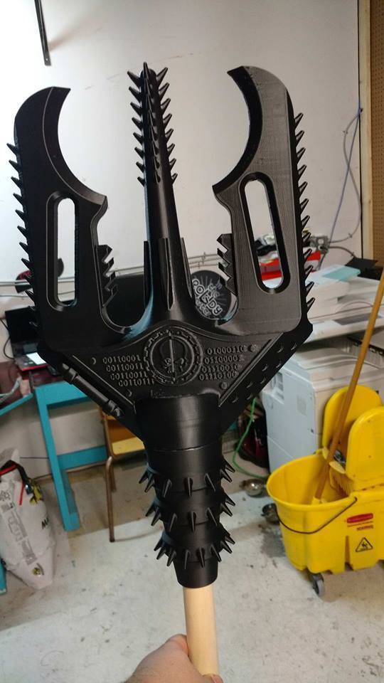 Free STL file Warhammer Omnisian Axe ⚔・Object to download and to 3D ...