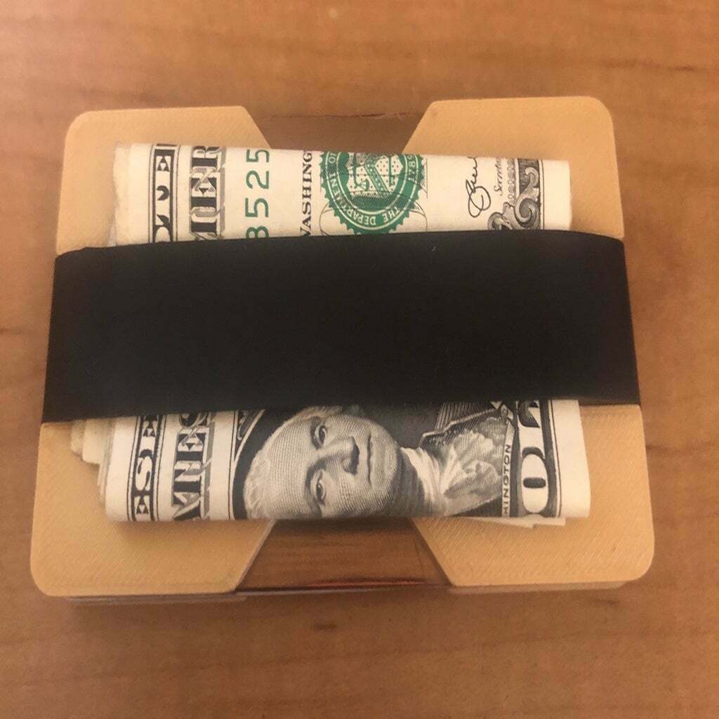 Free STL file Simple Thin Wallet・3D print design to download・Cults