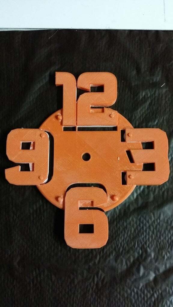 Free STL file Clock Wood・3D printing model to download・Cults