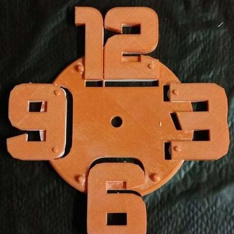 Download free 3D printer designs Clock Wood ・ Cults