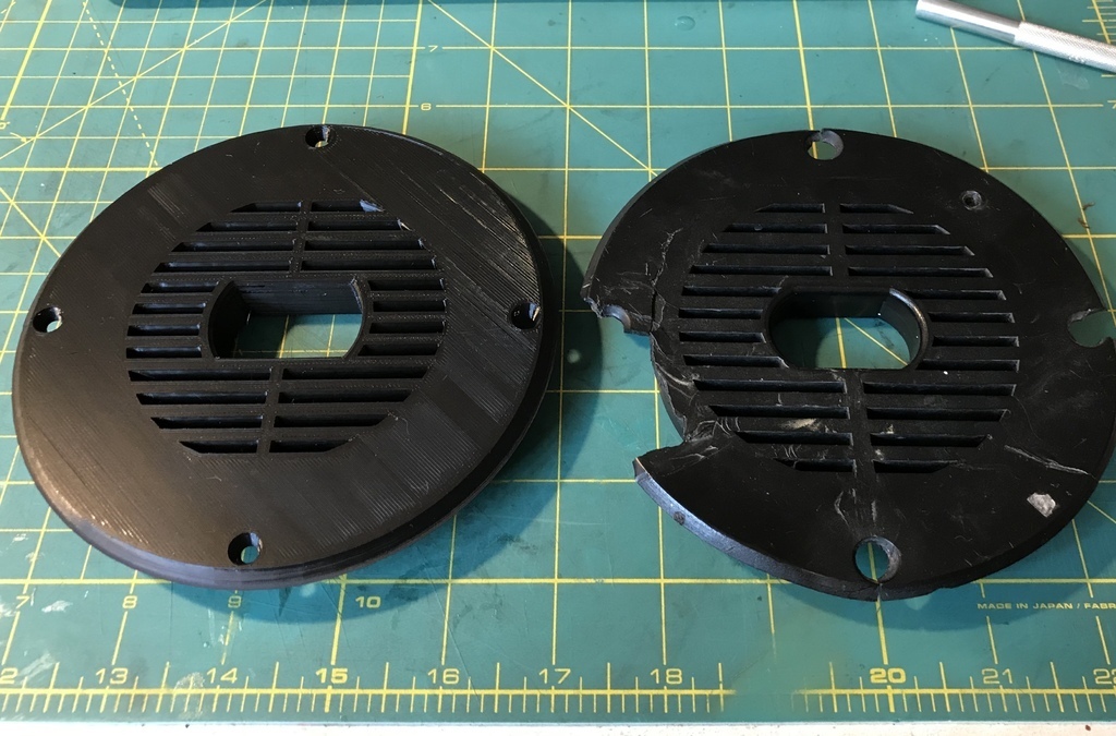 Free 3D file Vent & Drain with pull for Sea Ray 180BR Ski locker.・3D ...