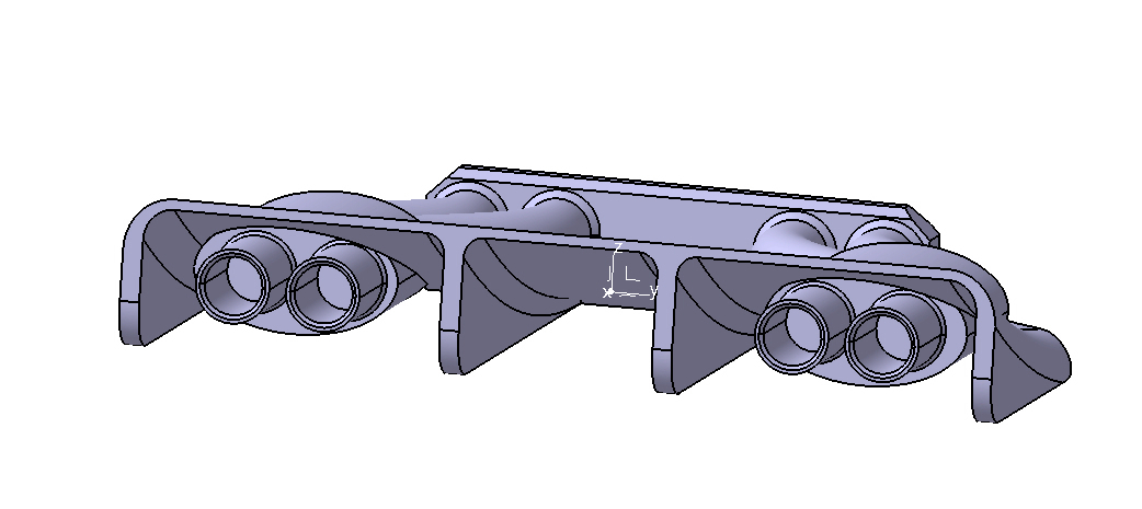 STL file RC 1/10 exhaust pipe diffuser DTM・3D print object to download ...