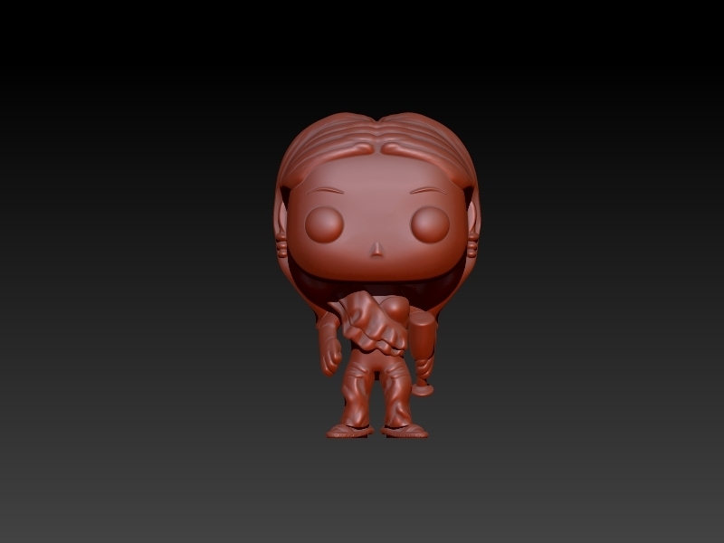 OBJ file FUNKO POP GIRL・Model to download and 3D print・Cults