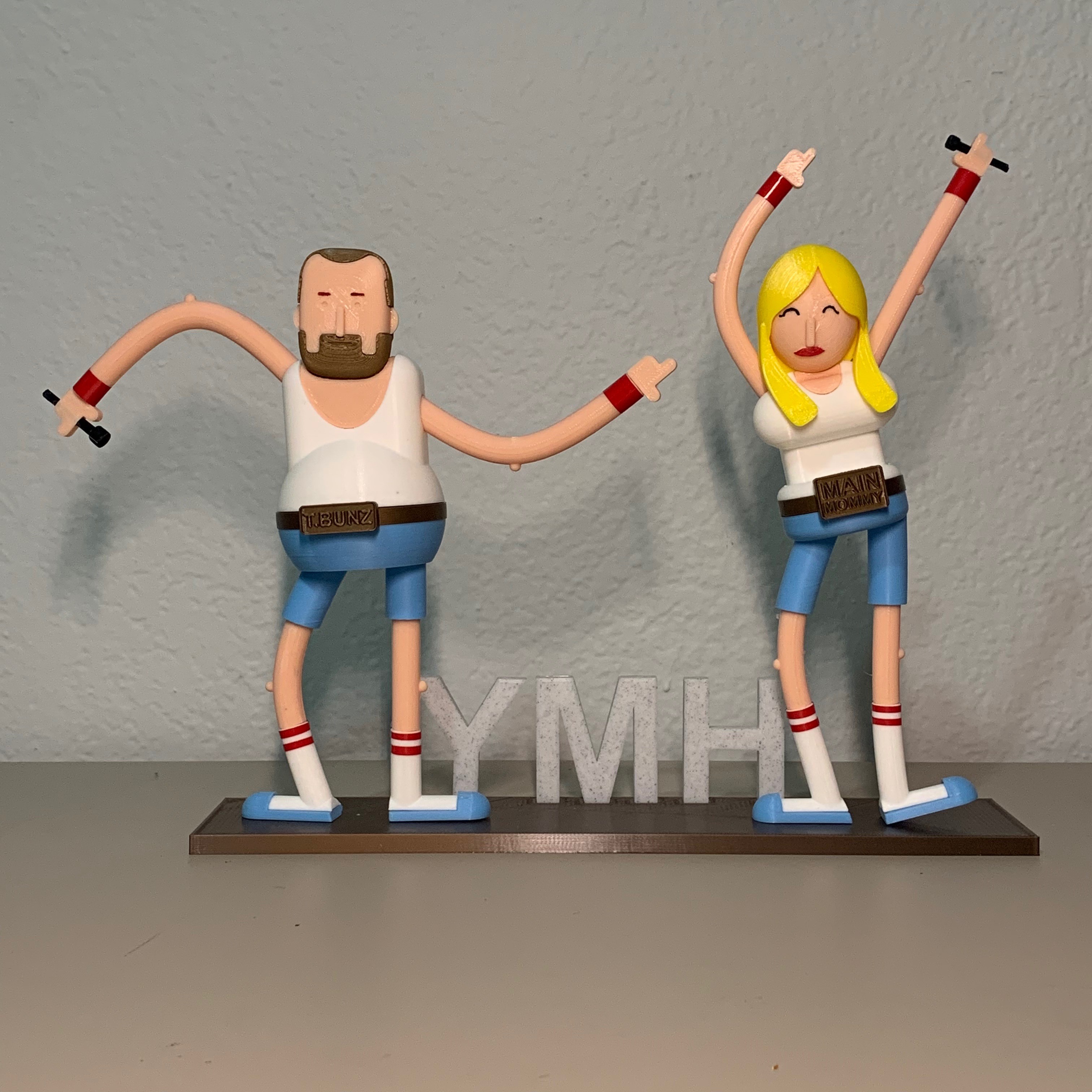 3D file YMH Podcast Tom and Christina・3D printer design to download・Cults
