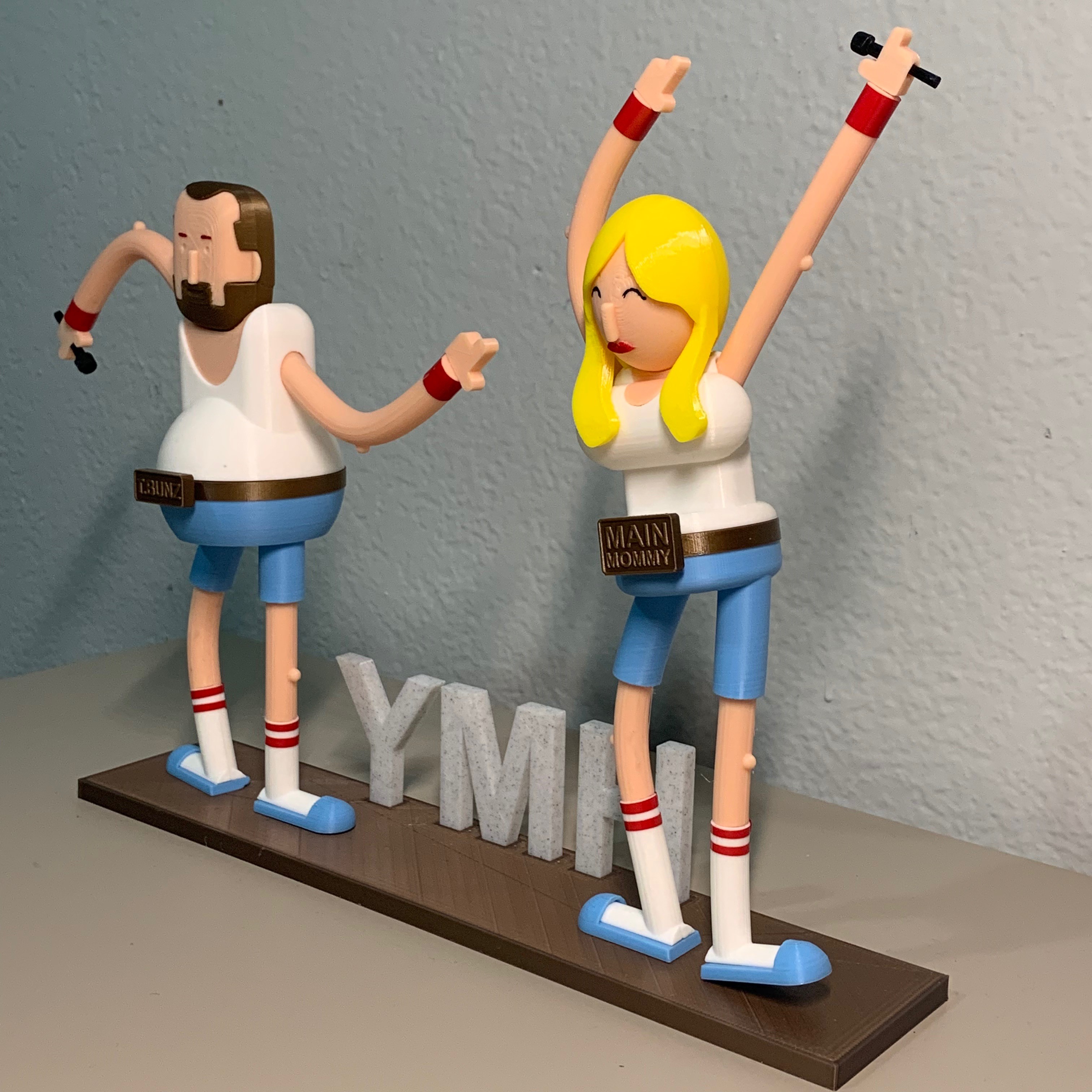 3D file YMH Podcast Tom and Christina・3D printer design to download・Cults