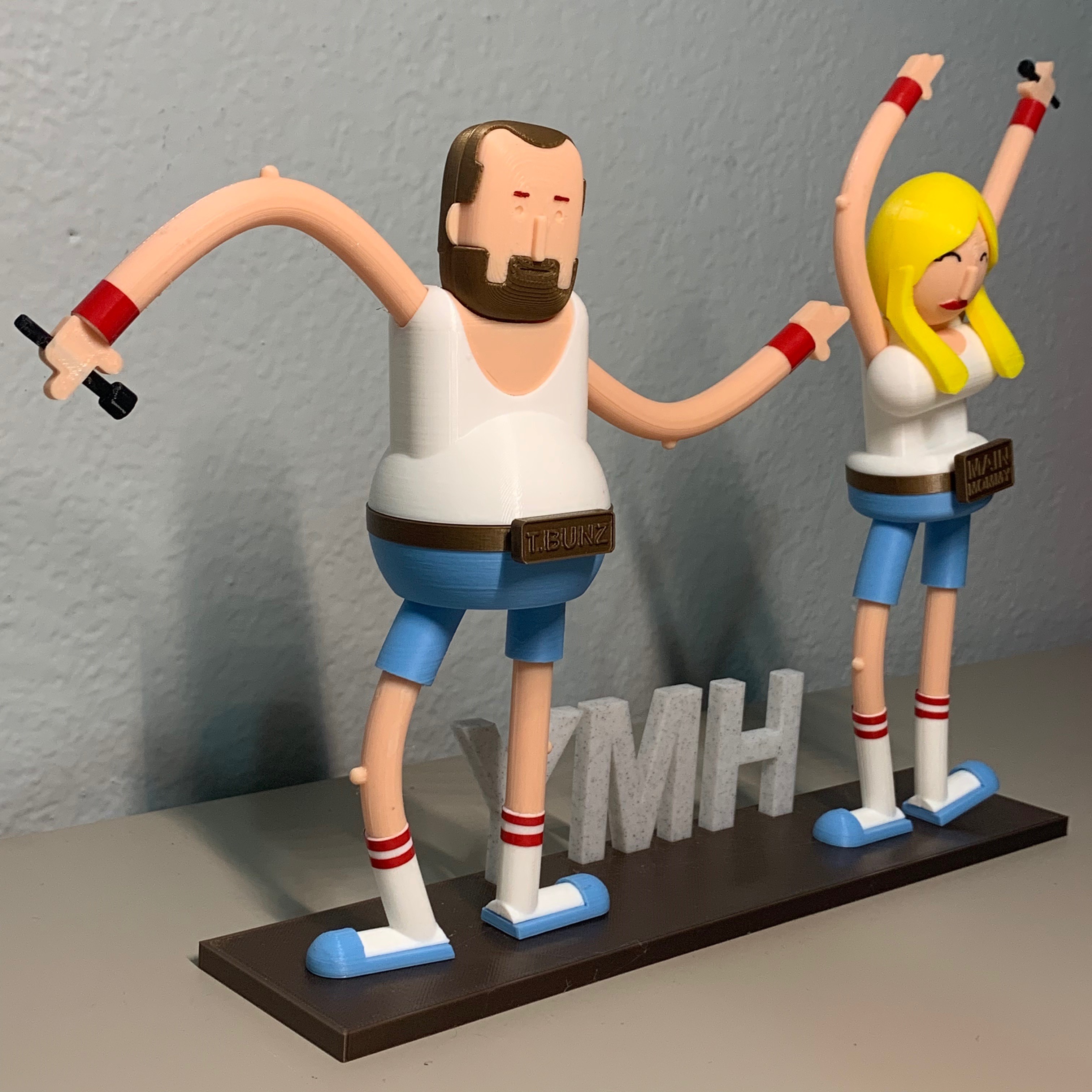 3D file YMH Podcast Tom and Christina・3D printer design to download・Cults