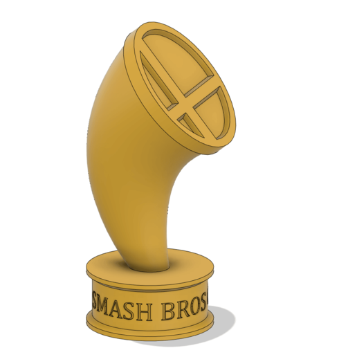 Download free 3D printing designs Super Smash Bros Trophy ・ Cults
