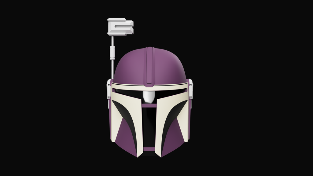 Purple Mandalorian Armor