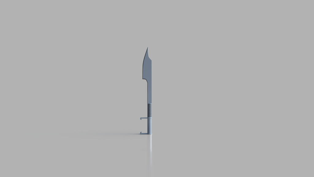 Fichier 3D gratuit Beskad - Mando Sword (version metal Spine) 🗡️・Plan ...