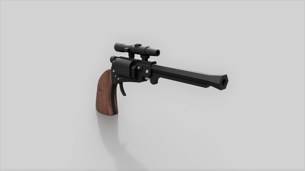 Archivo 3D gratis Blaster de cañón hexagonal Cad Bane・Plan de impresión ...