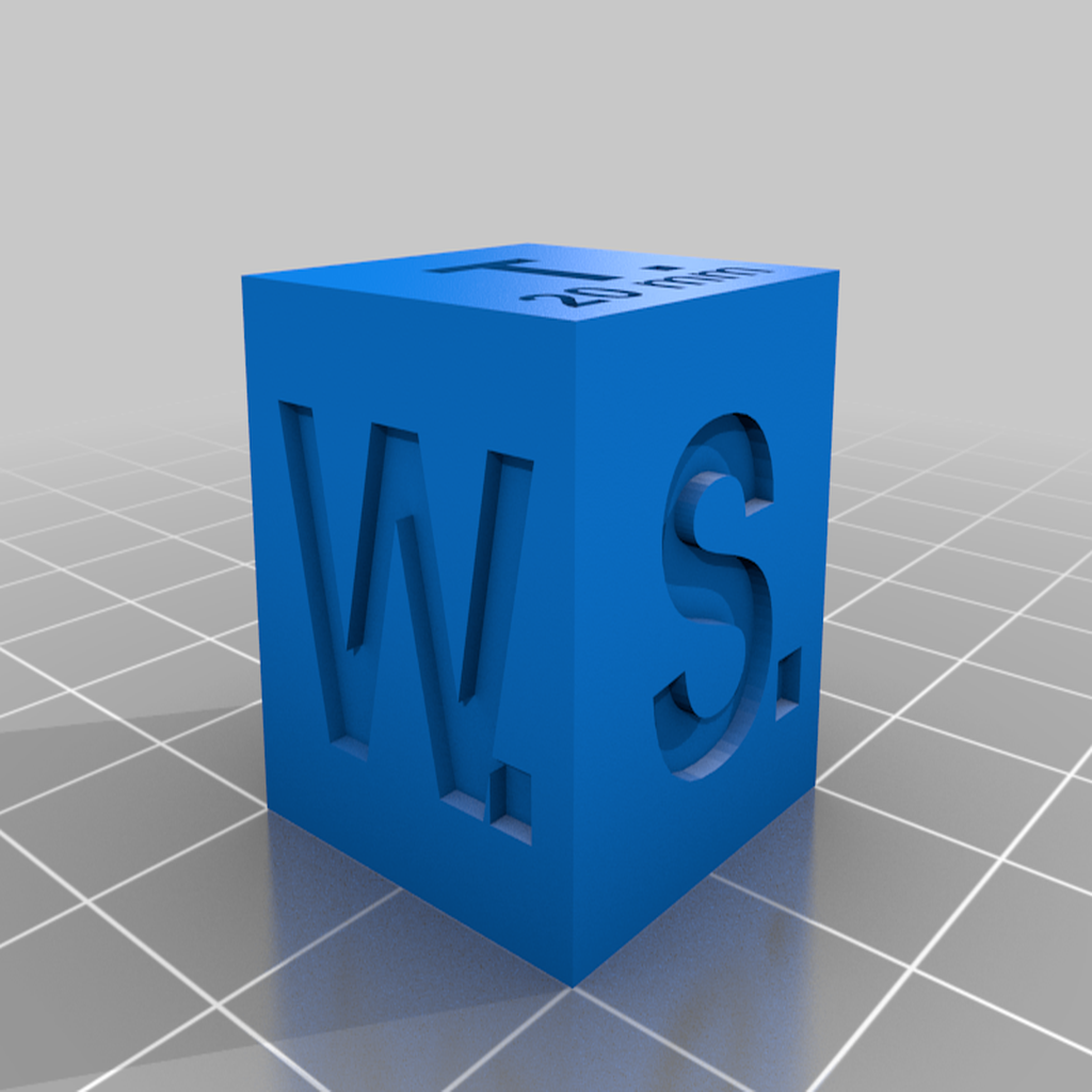 Free 3D file Scale Cube・3D printer model to download・Cults