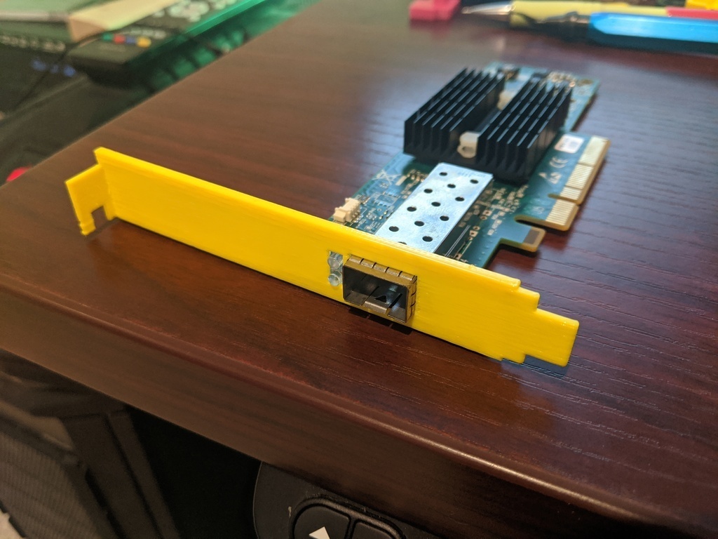 Free 3D file Mellanox ConnectX-2 Full height bracket・3D printable model ...