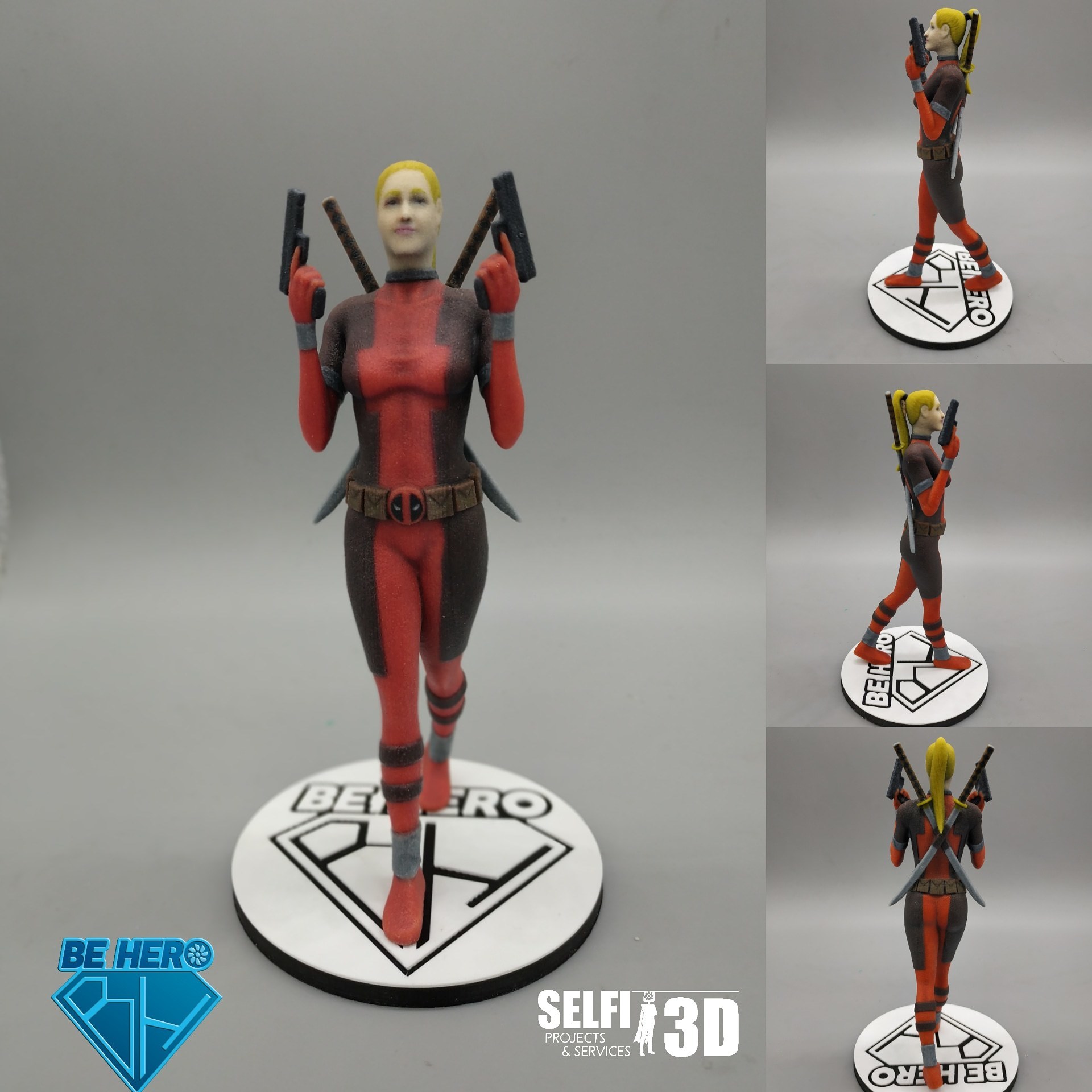 Descargar archivo STL Lady Deadpool • Modelo imprimible en 3D ・ Cults