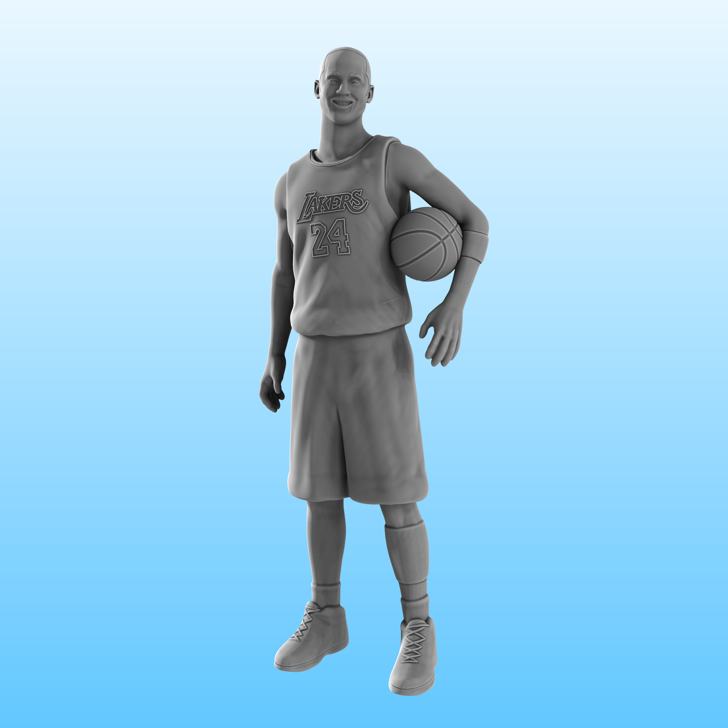 STL file Kobe Bryant!・3D printable model to download・Cults