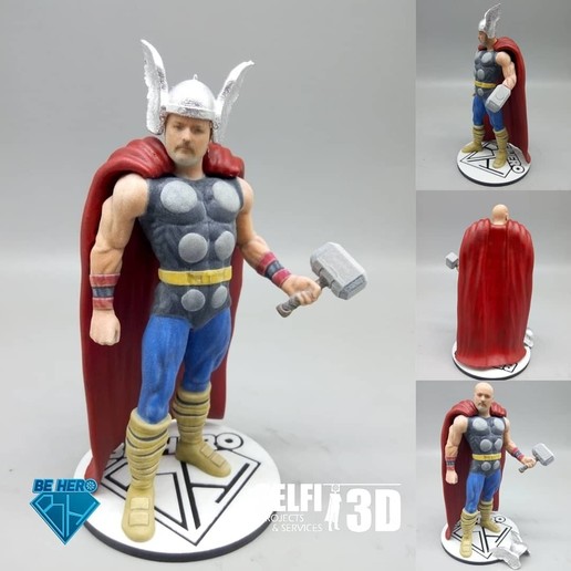 Download STL file Classic Thor • 3D printer template ・ Cults