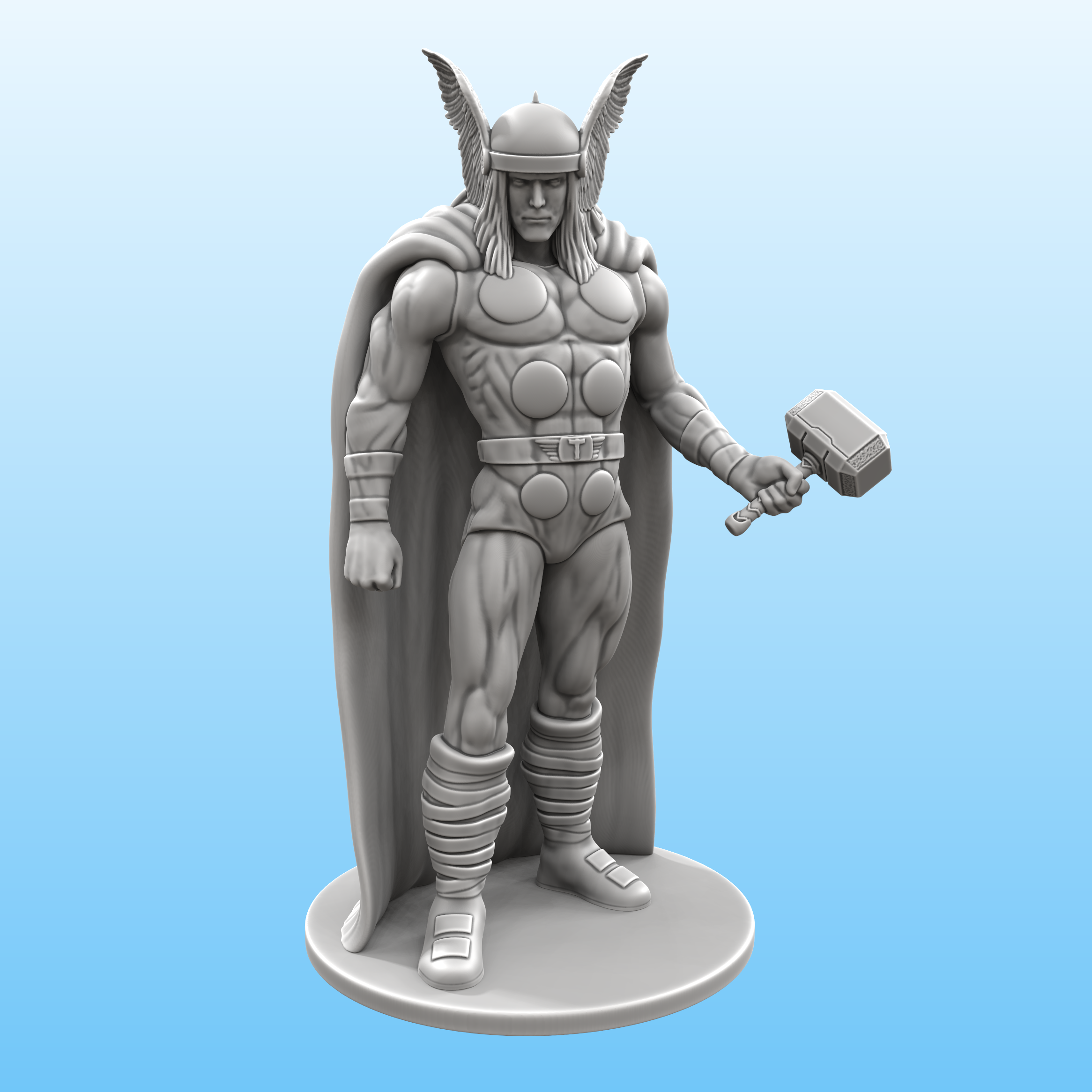 STL file Classic Thor・3D printer model to download・Cults