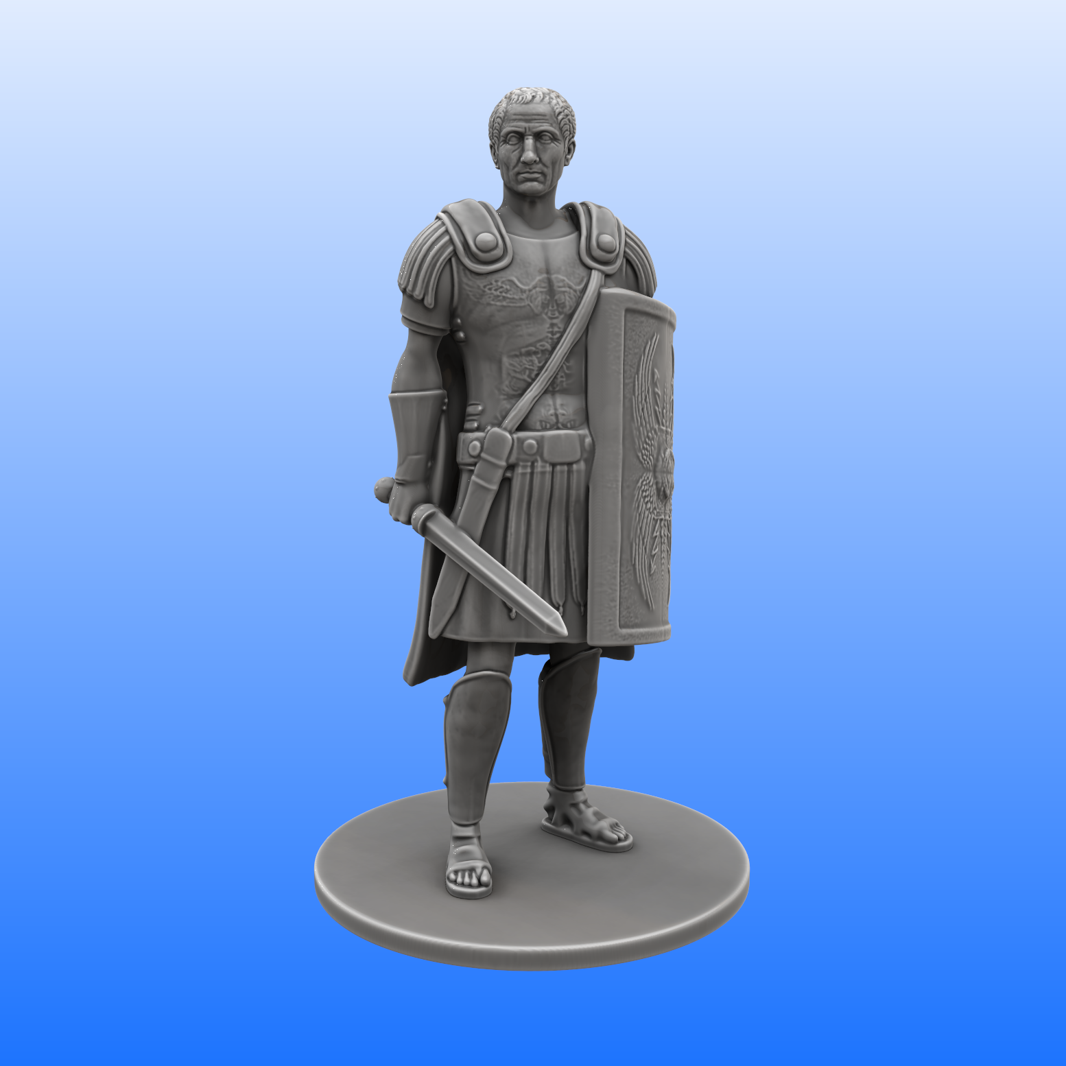 STL file Roman soldier 🫡・Model to download and 3D print・Cults