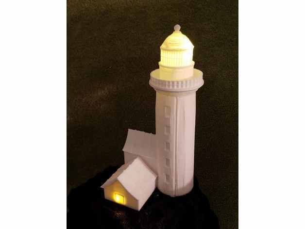 Free STL file Solar Light House ☀️・3D printer design to download・Cults