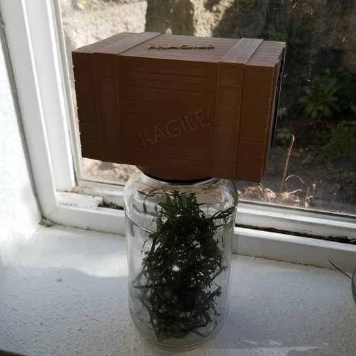 Download free STL files Jar of fire fly's ・ Cults