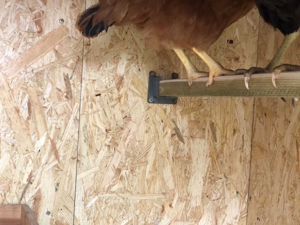 Free 3D file Chicken Coop Perch - Support perchoir pour poulailler 🐔 ...