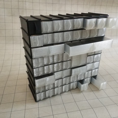 Download STL file Bespoke Small Drawers For Tiny Things • 3D printing ...