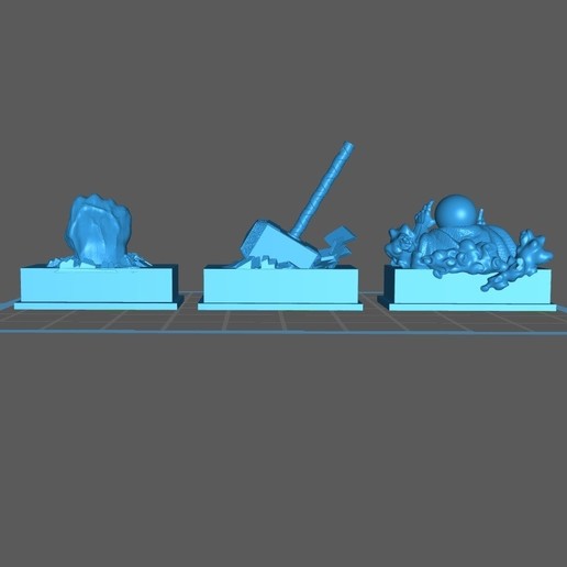 Download STL file Marvel Champions tokens english version • 3D ...