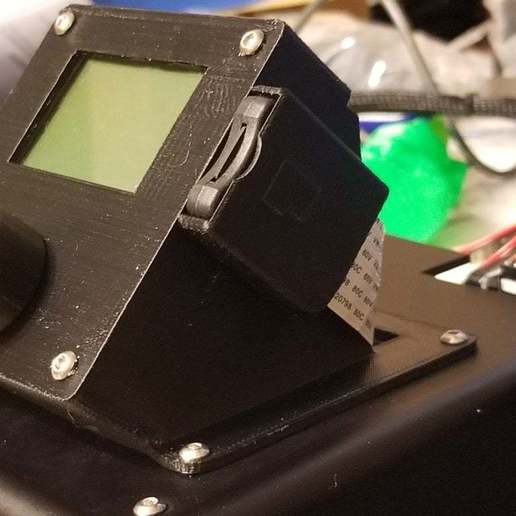Download free 3D printer model Ender 2 LCD Housing (Remix) ・ Cults