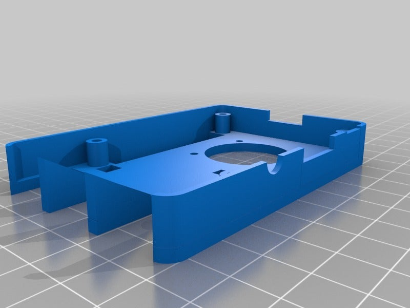Free STL file ANet A8 - Raspberry Pi 3 B and B Plus Rear Display Mount ・3D printable object to ...