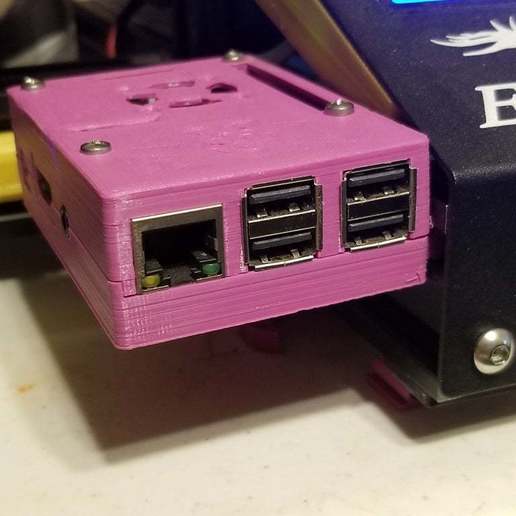 Download free STL file Raspberry Pi B+ case with v-slot for Creality ...