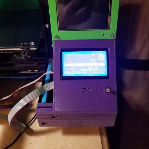 Download free STL file Ender 3 - RepRap Full Graphics Smart Controller ...