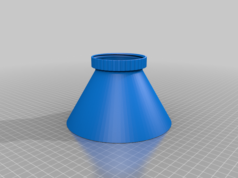 Free STL file Mason Jar Funnel・Model to download and 3D print・Cults