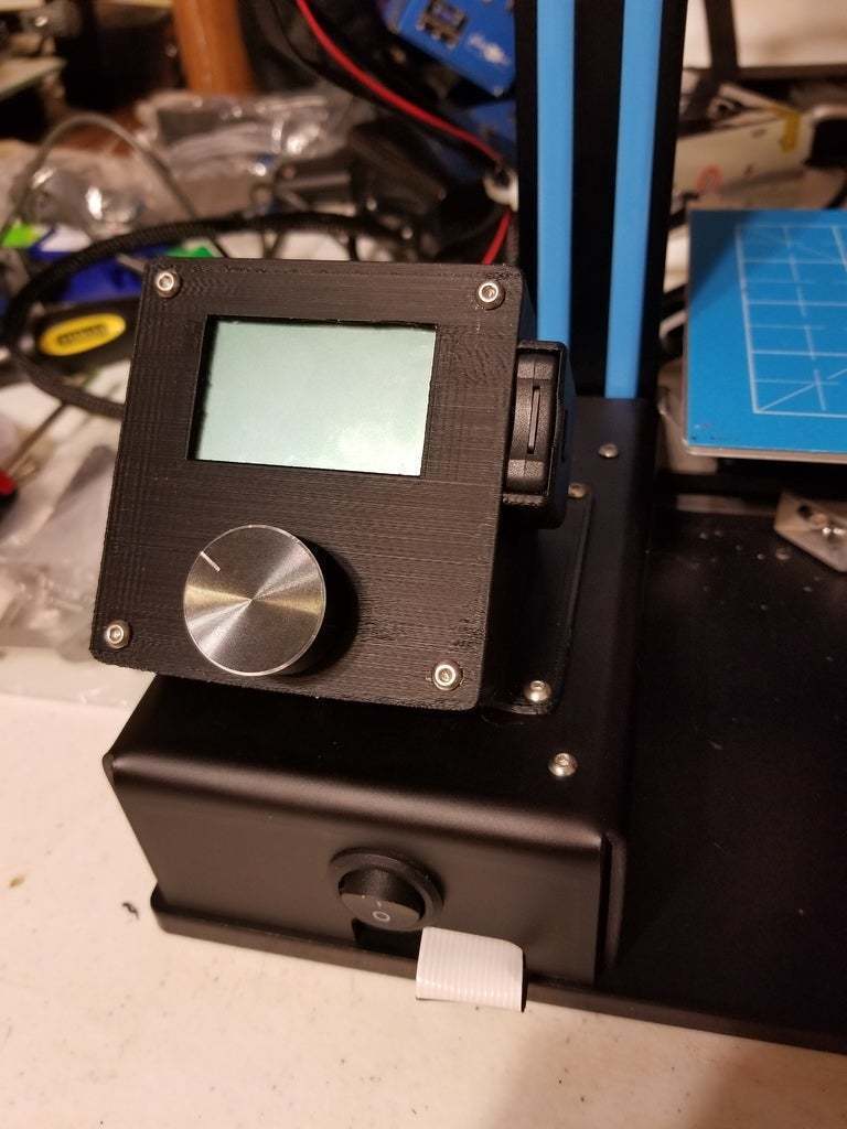 Free STL file Ender 2 LCD Housing (Remix)・3D printable model to ...
