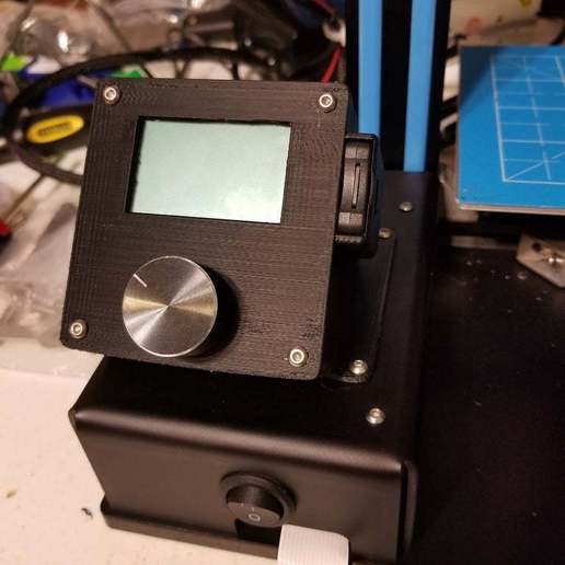 Download free 3D printer model Ender 2 LCD Housing (Remix) ・ Cults