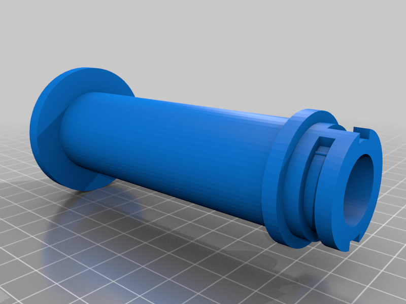 Download free STL file Creality Locking Spool Holder with Flange ...