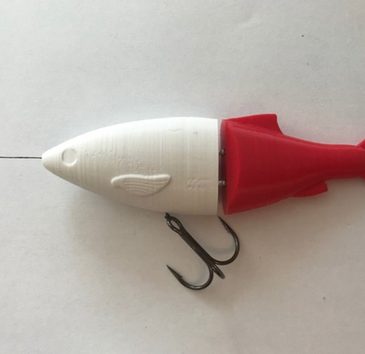 Download free STL file Swimbait/Glidebait Line Thru Heads • 3D printing ...