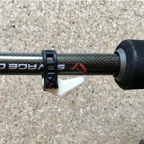 Download free 3D printer designs Hook Keeper for fishing rod ・ Cults