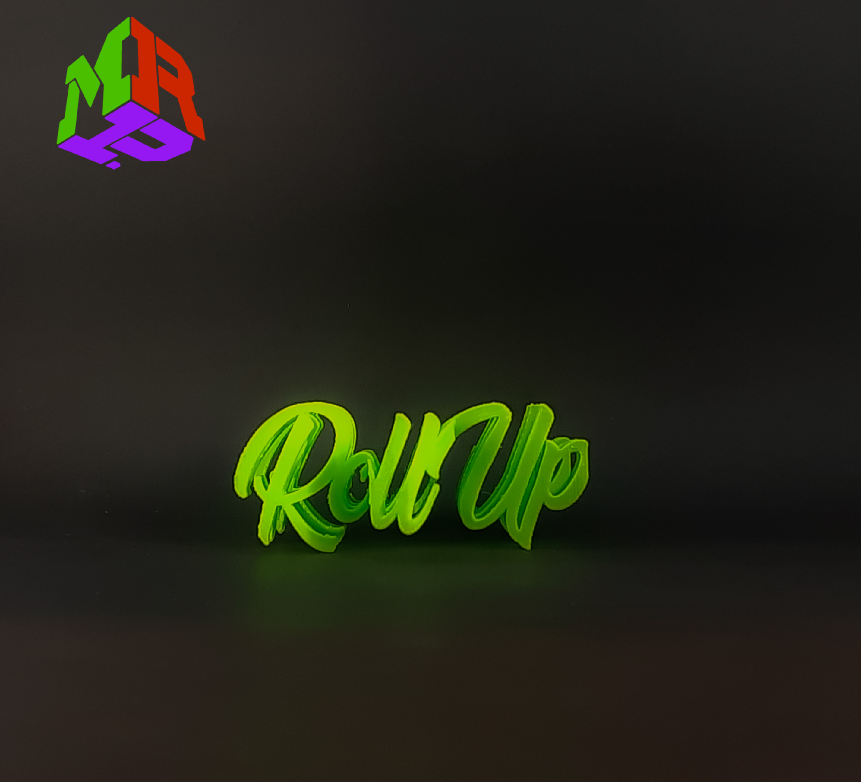 STL file Text Flip - Roll Up・Model to download and 3D print・Cults