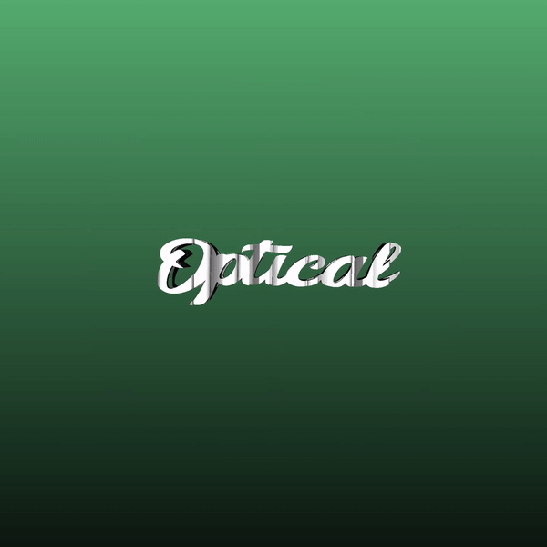 Free STL file Text Flip: Optical - illusion・3D print design to download ...