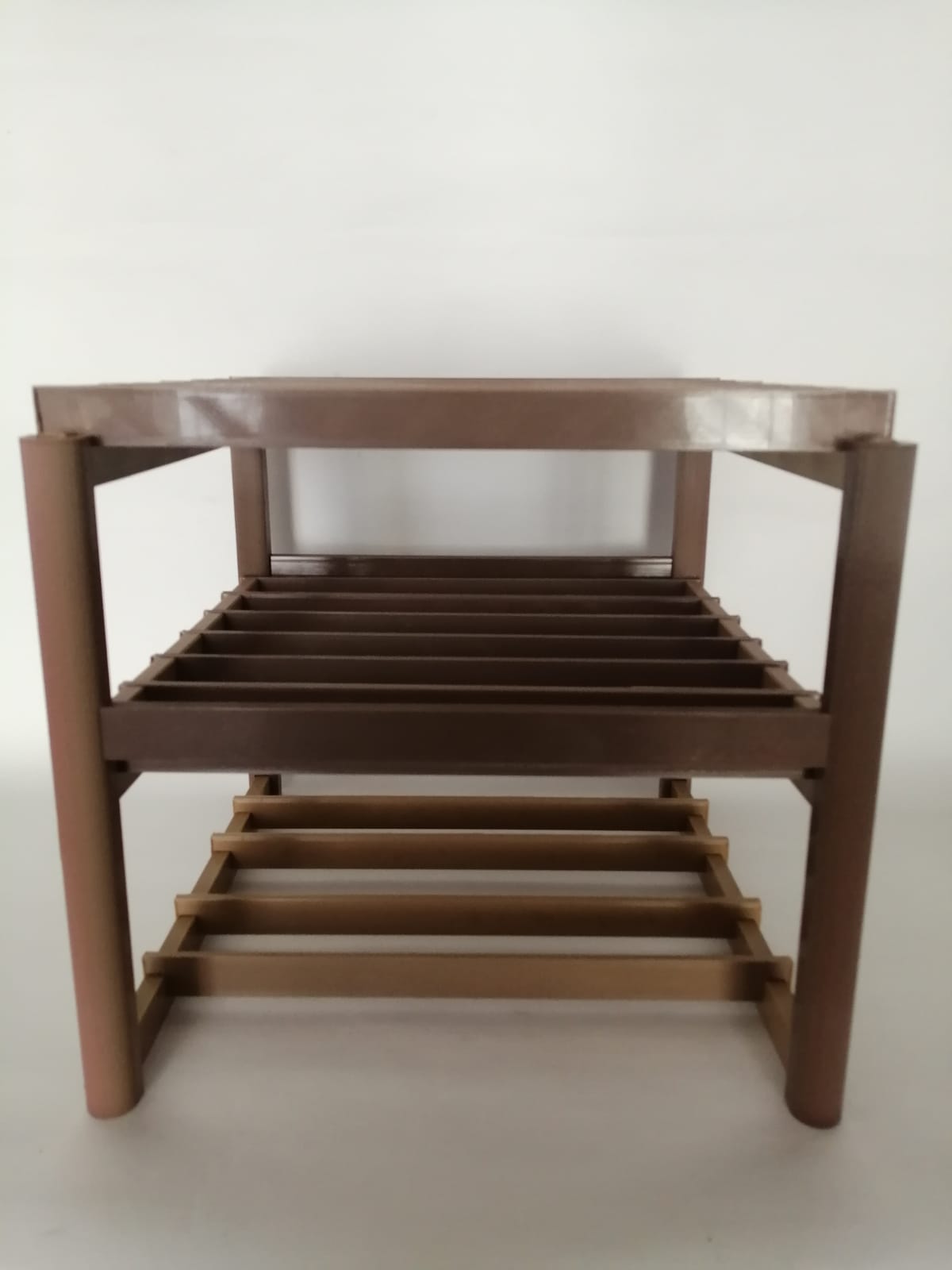 STL file Furniture 3 places, plate rack, plate rack, dish rack, locero ...