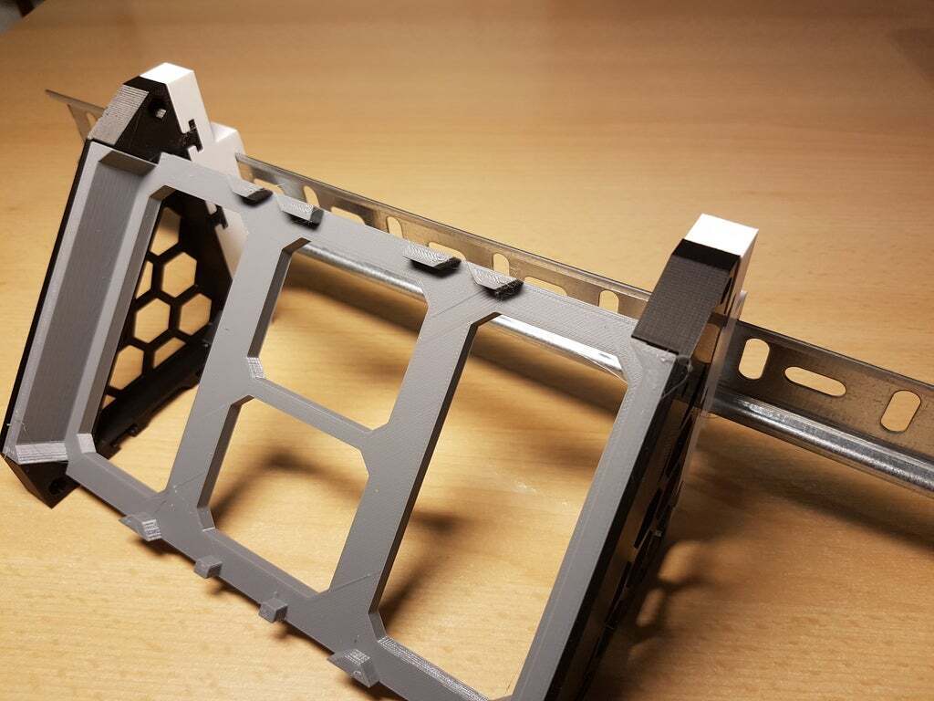 Free STL file Add-ons for UMTAH V3.0 DIN rail adapters・3D printable ...