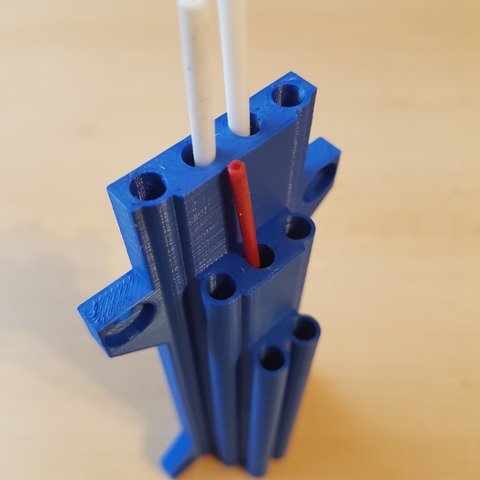 Download free STL file Spray Can Straw Holder • 3D printing template ...