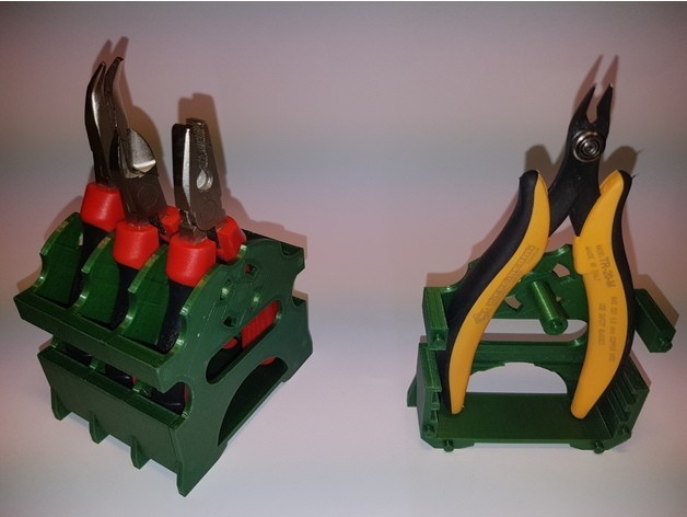 Free STL file Plier tools modular desktop stand・3D printing model to ...