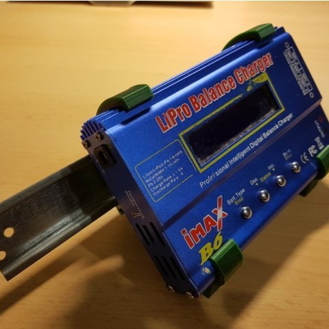 Download free 3D printing models iMax B6 45deg. stand with M6 and DIN ...