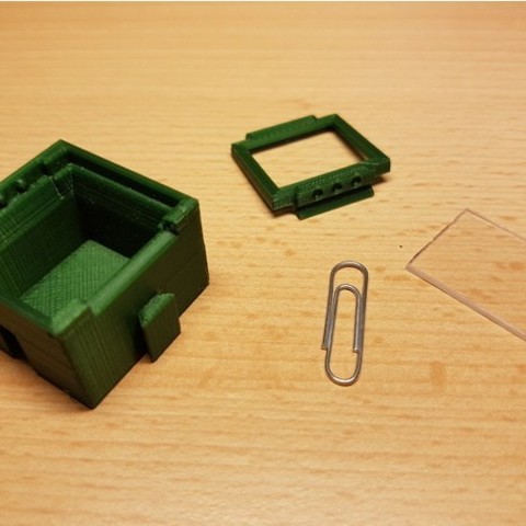 Download free STL file SMD SMT Connectable Container Box with plastic ...