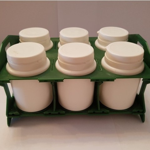 Download free 3D printing designs Bottle / chewing gum rack storage ...