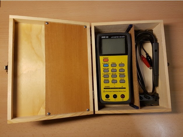 Free STL file Wooden box modification for Multimeter・3D printing design ...