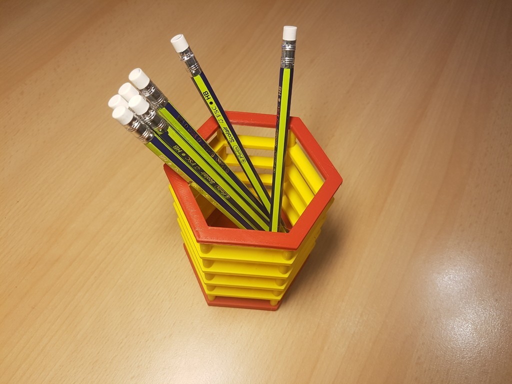 Free STL file Pencil holder・3D printing model to download・Cults