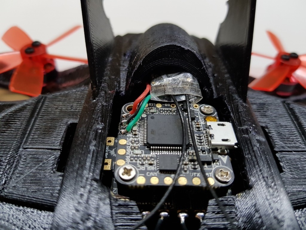 Free STL file RC Bat Plane Quadcopter 🦇・3D printer design to download・Cults